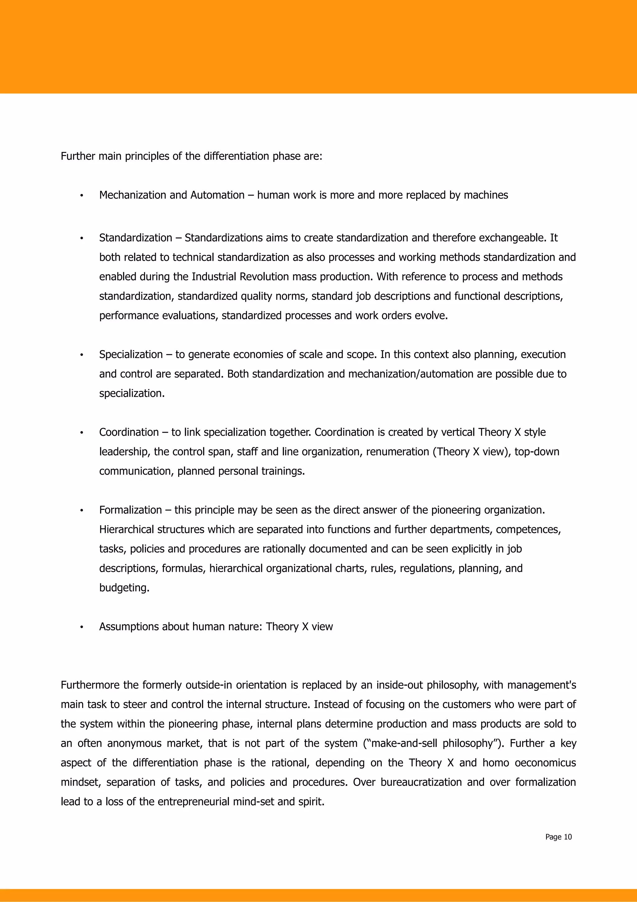 The four phases of organizational evolution | PDF