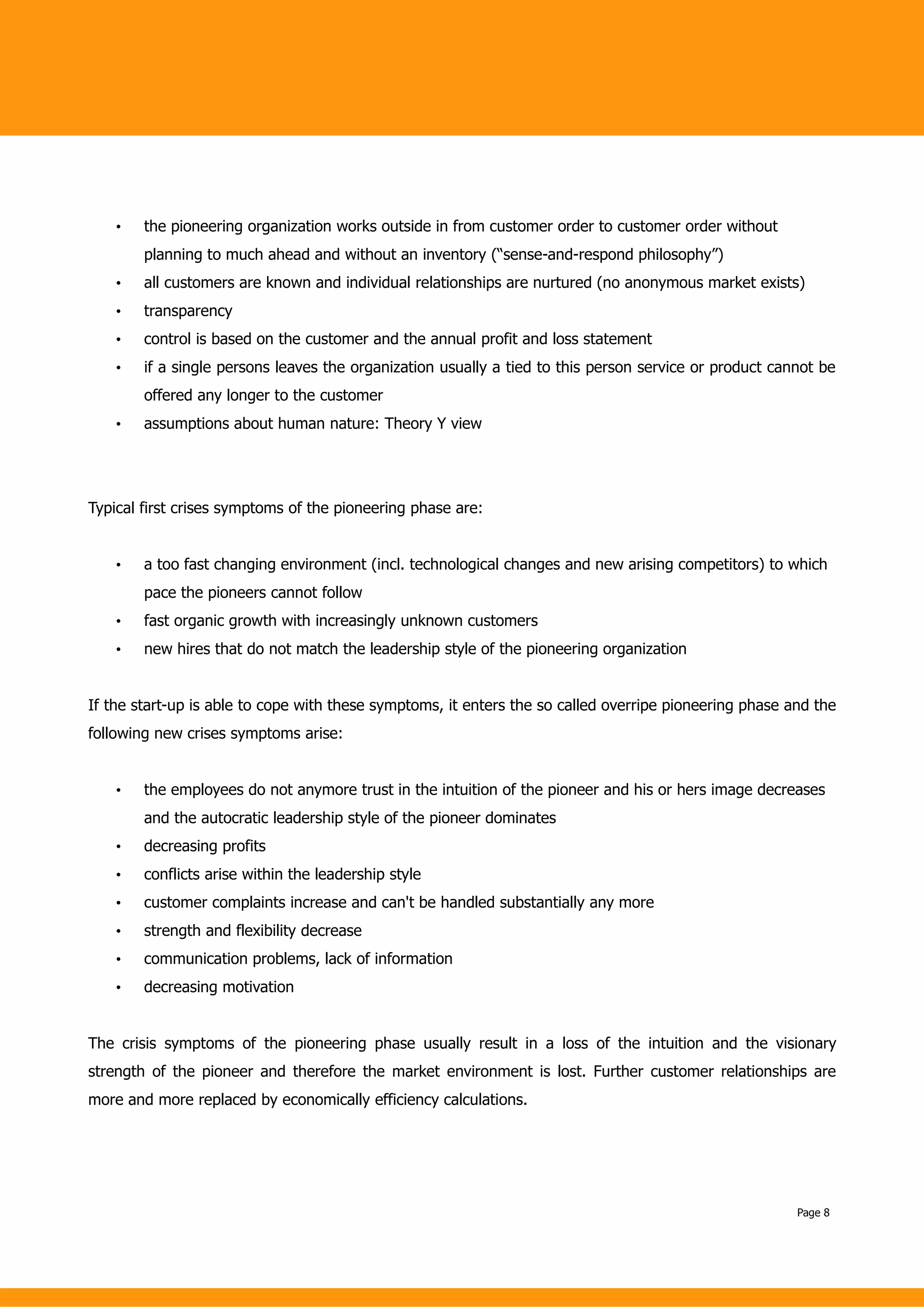 The four phases of organizational evolution | PDF