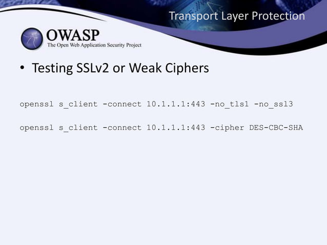 Owasp Indy Q2 2012 Cheat Sheet Overview | PPT