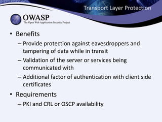 Owasp Indy Q2 2012 Cheat Sheet Overview | PPTX