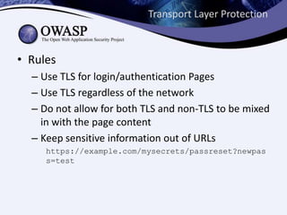 Owasp Indy Q2 2012 Cheat Sheet Overview | PPTX