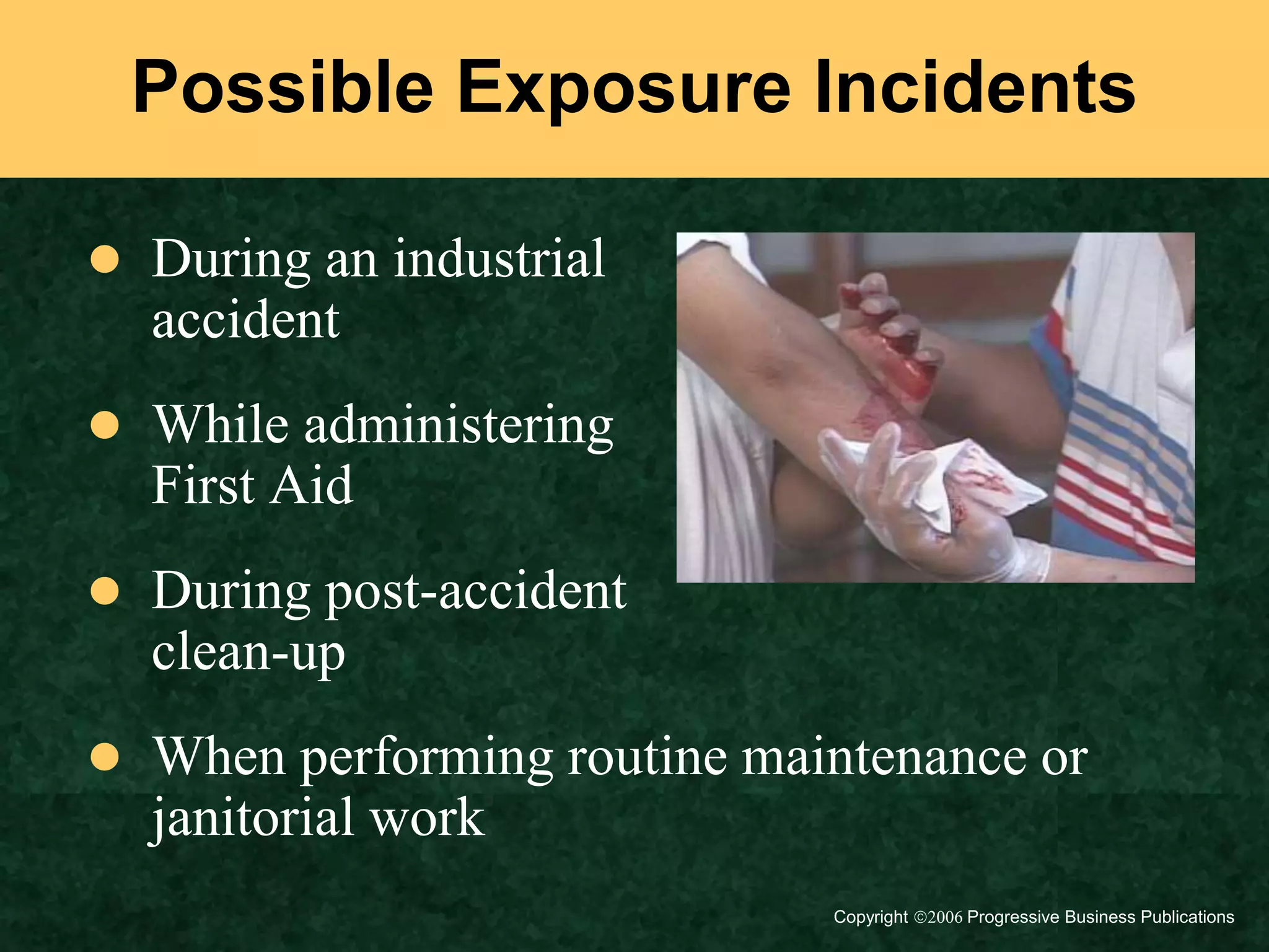 Bloodborne Pathogen Safety | PPTX