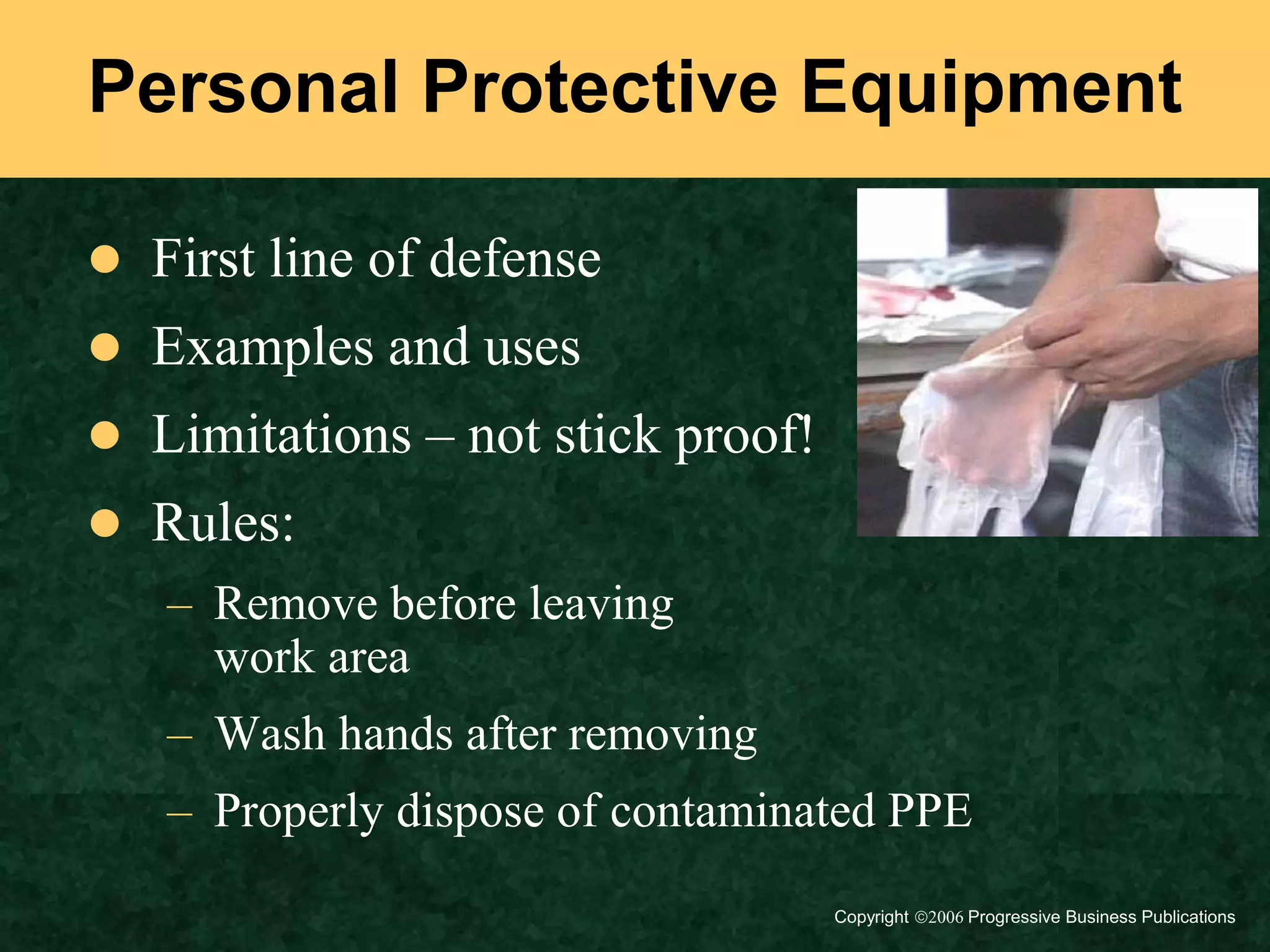 Bloodborne Pathogen Safety | PPTX