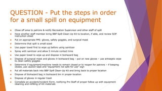 Bbp department sop training updated | PPTX