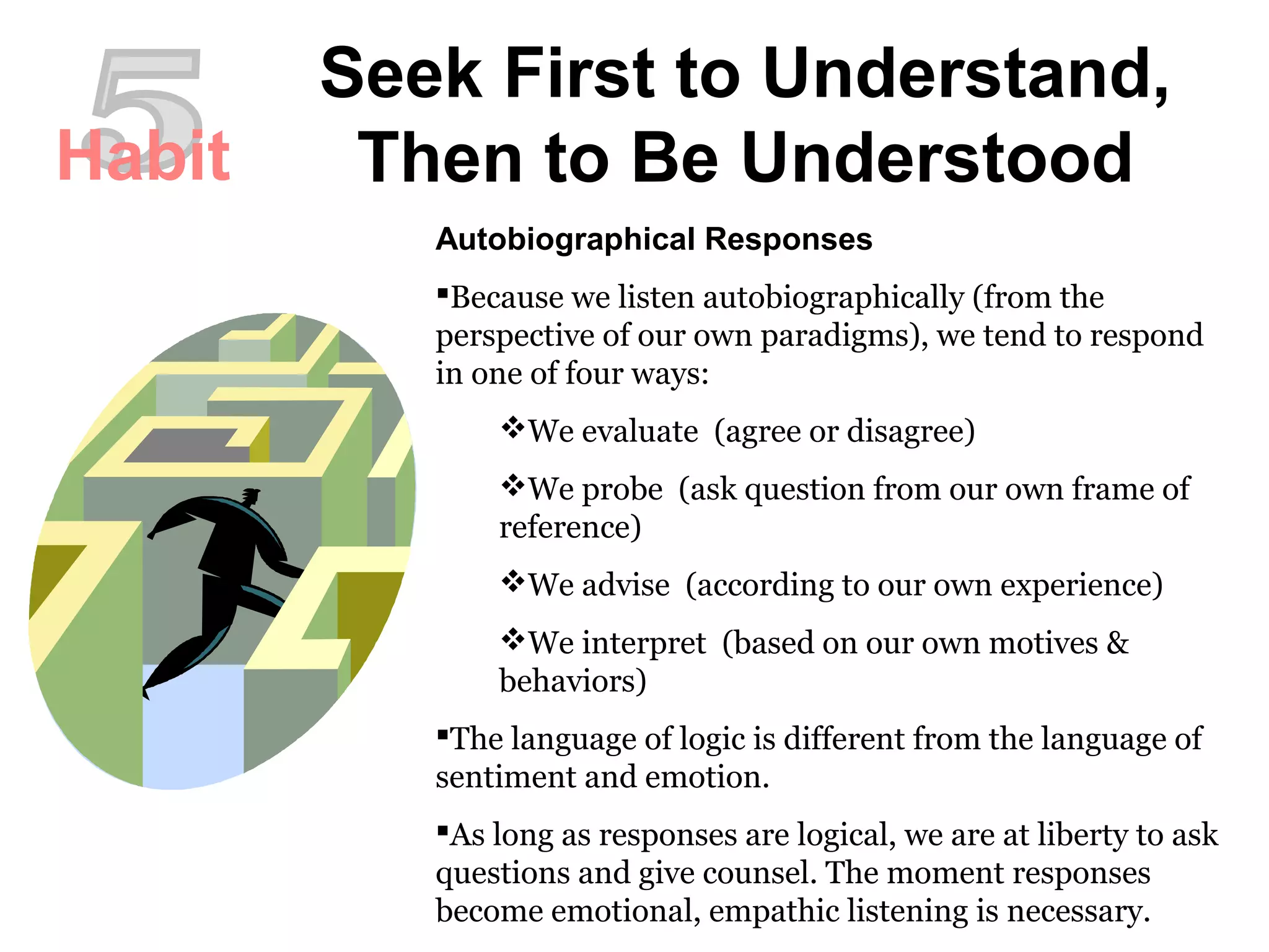 The 7 Habits of Highly Effective People | PPT