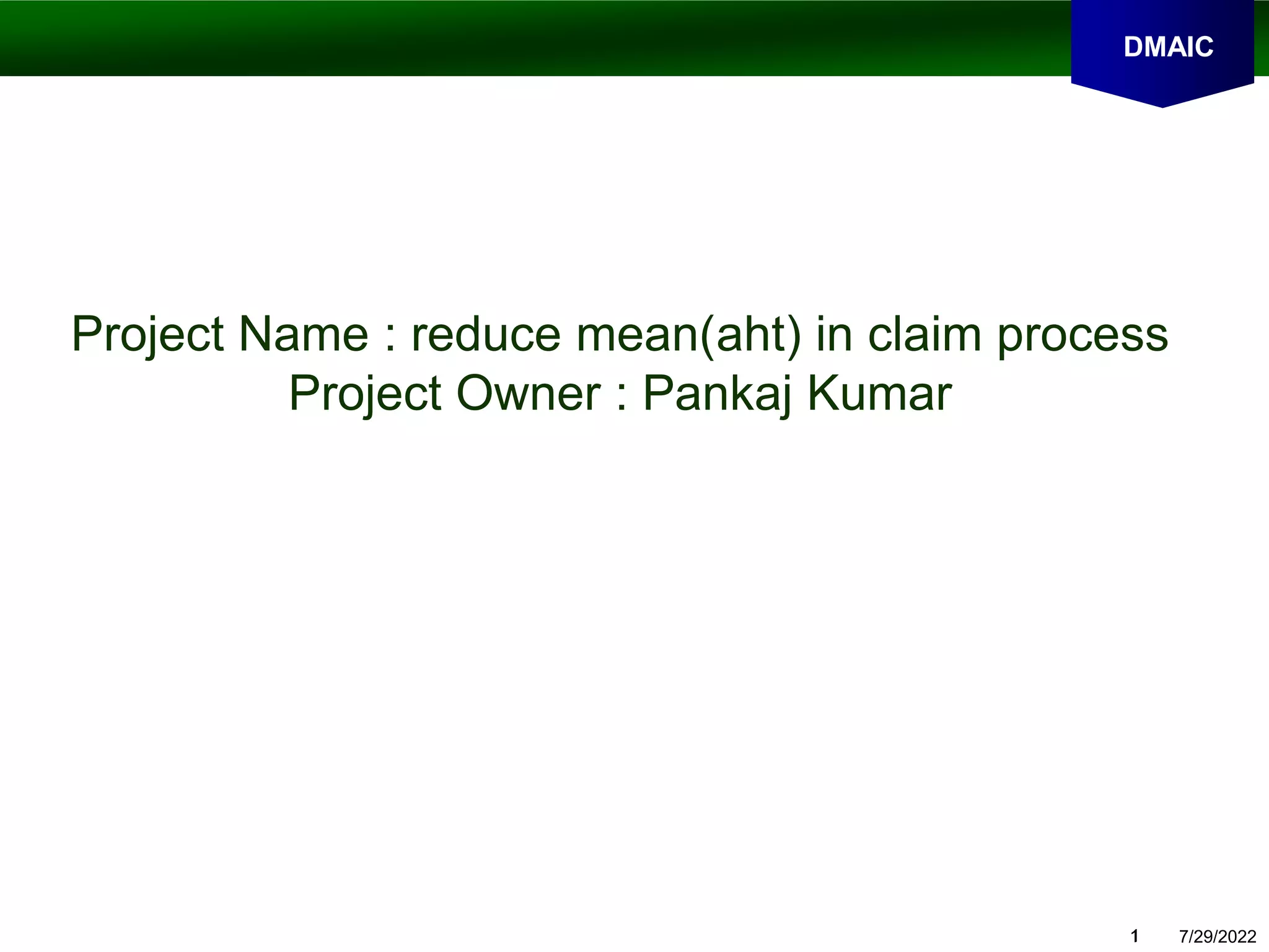 BB Project on AHT .pptx