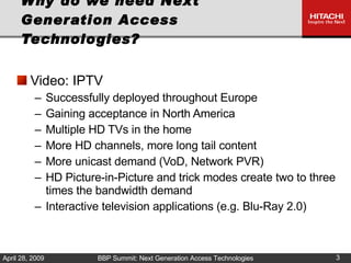 Next Generation Access Technologies | PPT