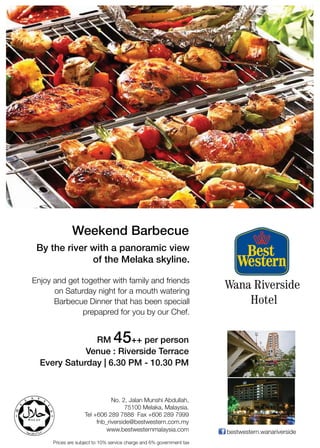 Saturday BBQ Night @ RM45++ per person | PDF | Barbecues and Grilling ...