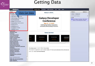 Introduction to Galaxy (UEB-UAT Bioinformatics Course - Session 2.2 ...