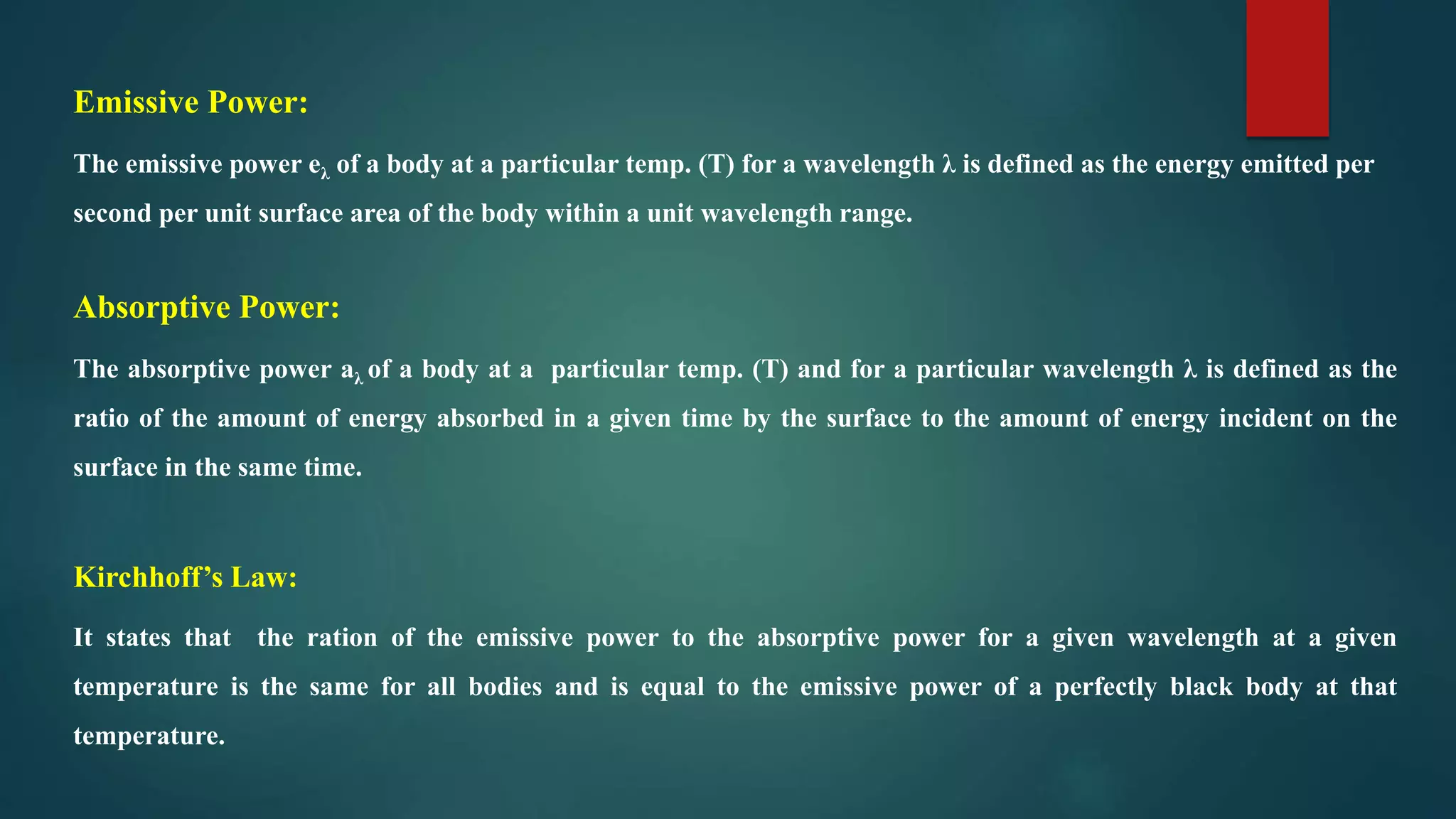 Black Body Radiation | PPTX