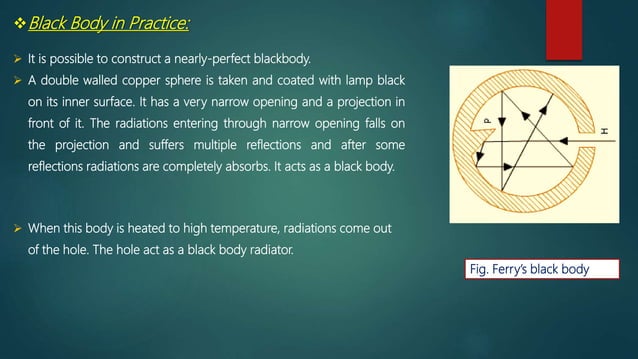 Black Body Radiation | PPTX