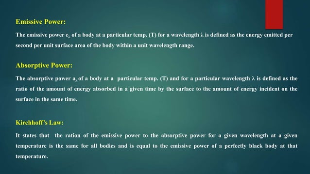 Black Body Radiation | PPTX