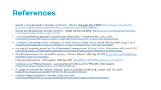 Discovering the World of Complexity | PPT