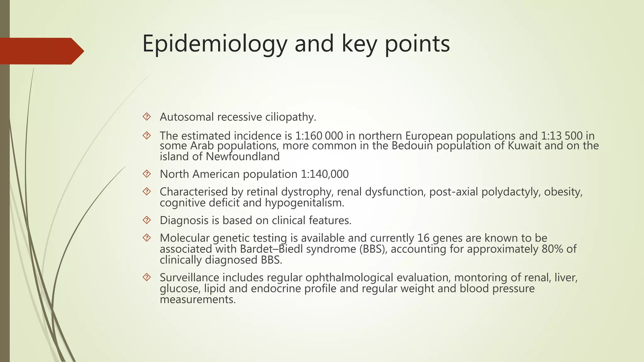Bardet Biedl Syndrome | PPTX