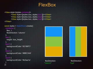SONY BBS - React Native | PPT