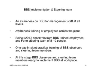 Behaviour based safety for emergency workers and emergency personnel | PDF