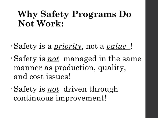 Behavior Based Safety training - 2 days.ppt