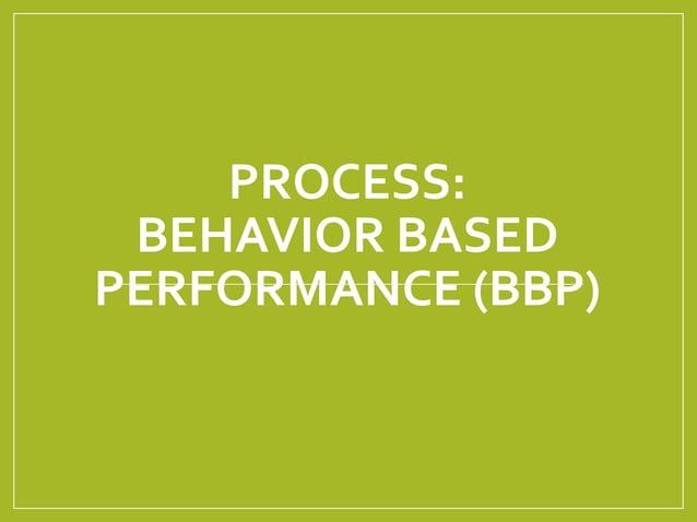 BBS - Process Fundamentals in Industries | PPT