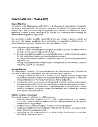 Bbs 1styears programme_180911 | PDF