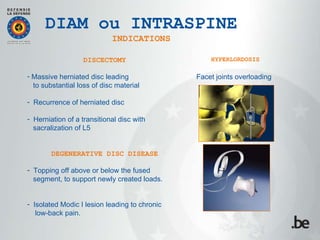 Surgical Treatment of Low Back Pain & Sciatics | PPT
