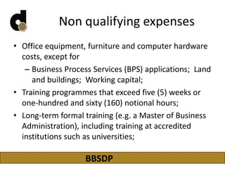 Black Business Supplier Development Program | PPT