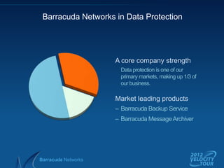 Barracuda Backup Service - English Presentation | PPTX