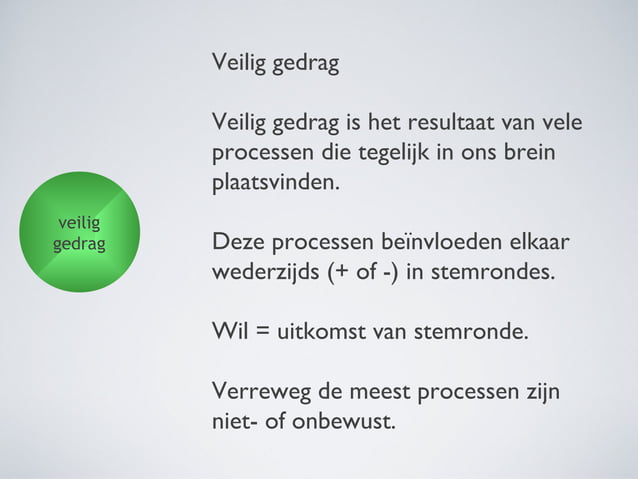 Brainbasedsafety IVM windesheim 2013 | PPT