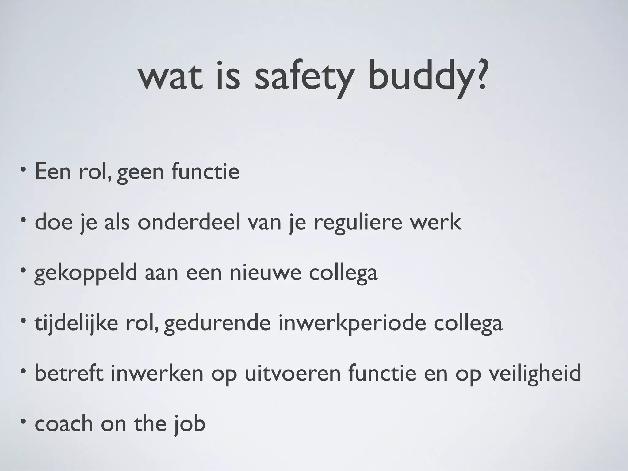 Brain Based Safety: Safety Buddy | PPT
