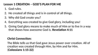 BB Std 4 Lesson 1 - Creation of the world.pptx