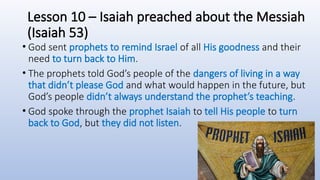 BB Std 4 Lesson 10 - Isaiah preached about the Messiah.pptx