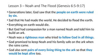 BB Std 4 Lesson 3 - The great flood.pptx