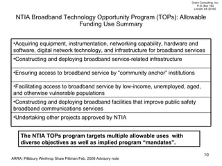 Broadband Stimulus Opportunities | PPT