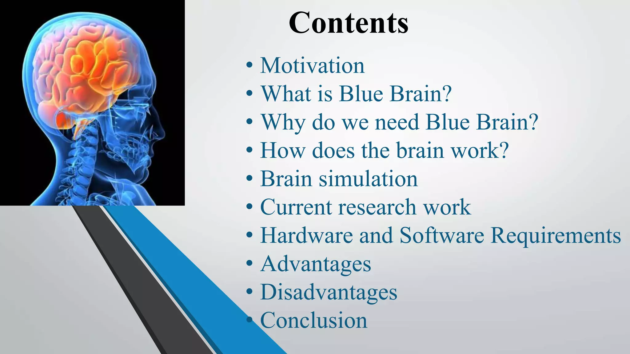 Blue Brain Technology | PPTX