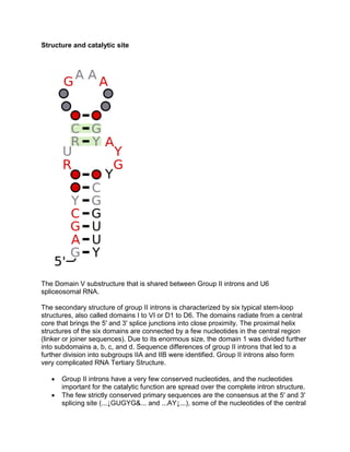 Intron and types | PDF