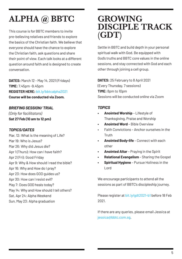 Bbtc newsletter 2021Jan 23 & 24 | PDF