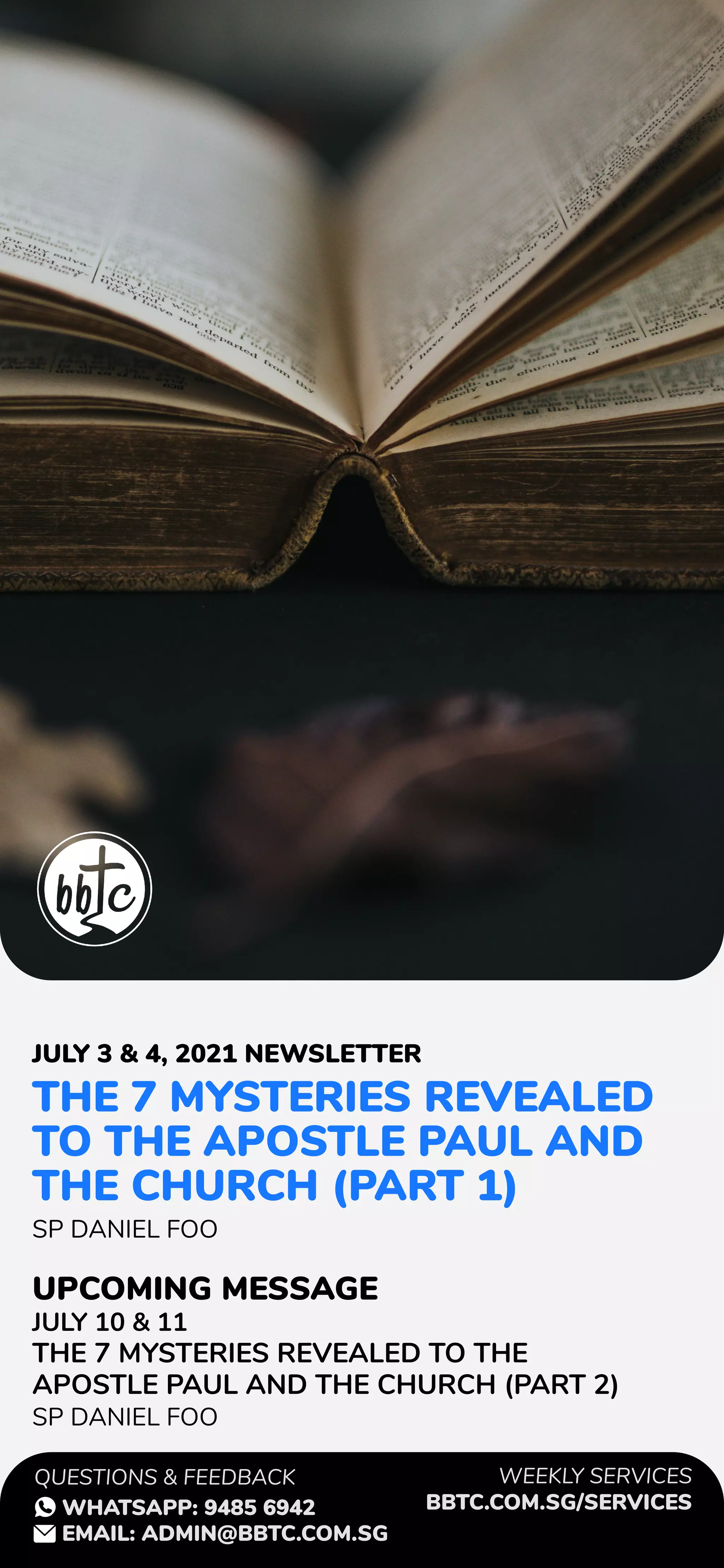 BBTC Newsletter July 3&4 | PDF