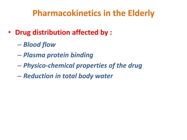 Geriatric pharmacology - Introduction | PPTX | Digestive Disorders ...