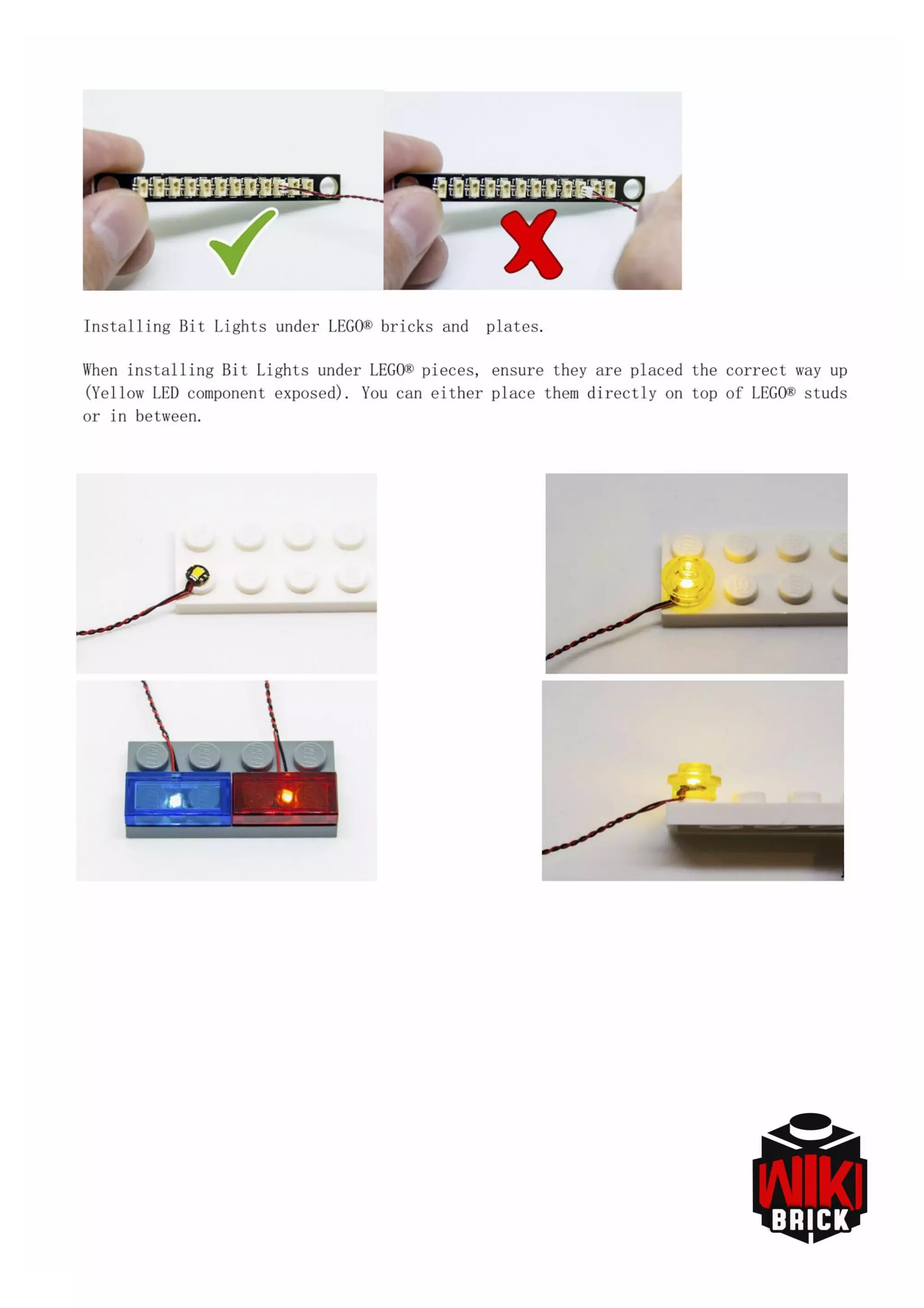 Manual Instruction Led Light for LEGO 21302 The Bigbang Theory Brick ...
