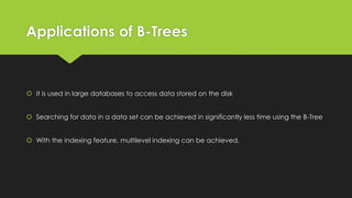 B Trees and B+ Trees Data structures in Computer Sciences | PDF