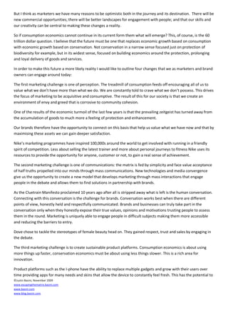 Transcript of Escaping the Matrix presentation - Justin Basini Battle ...