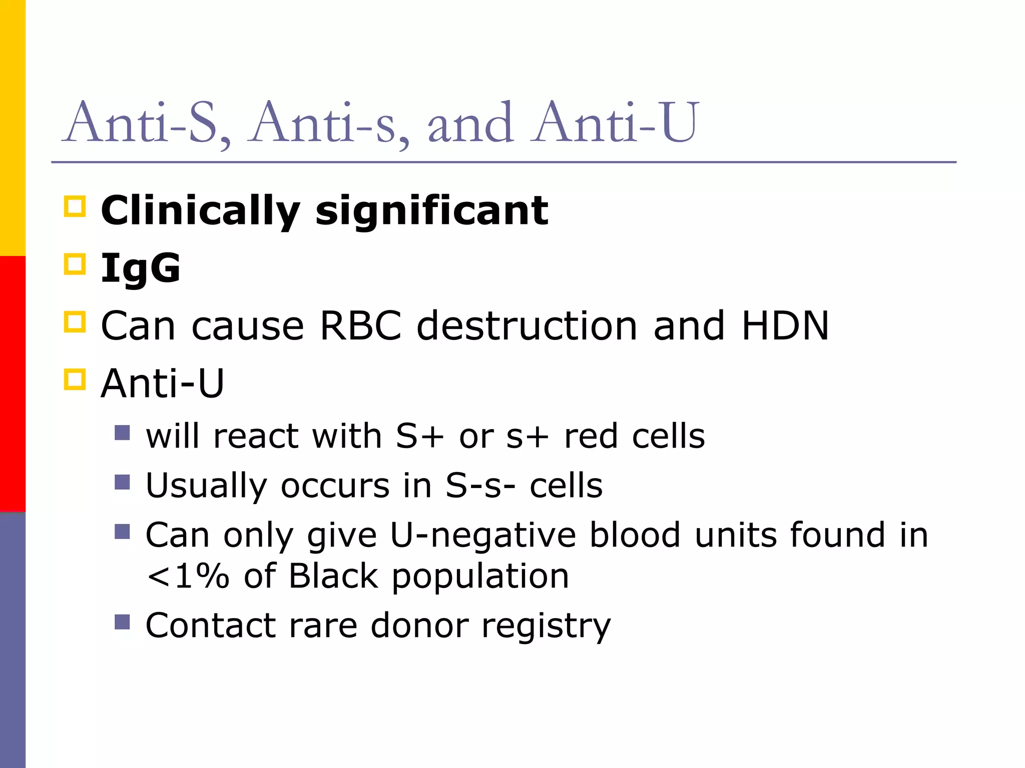 OTHER BLOOD GROUP SYSTEMS | PPT