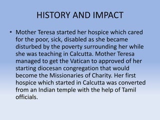 Mother Teresa | PPT
