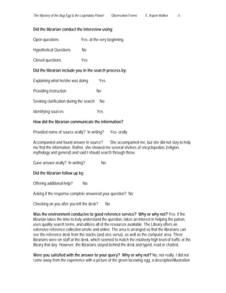 Bb Version 813 Reference Interview Analysis Aspen Walker | PDF