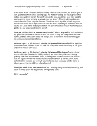 Bb Version 813 Reference Interview Analysis Aspen Walker | PDF