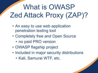 Owasp zap | PDF