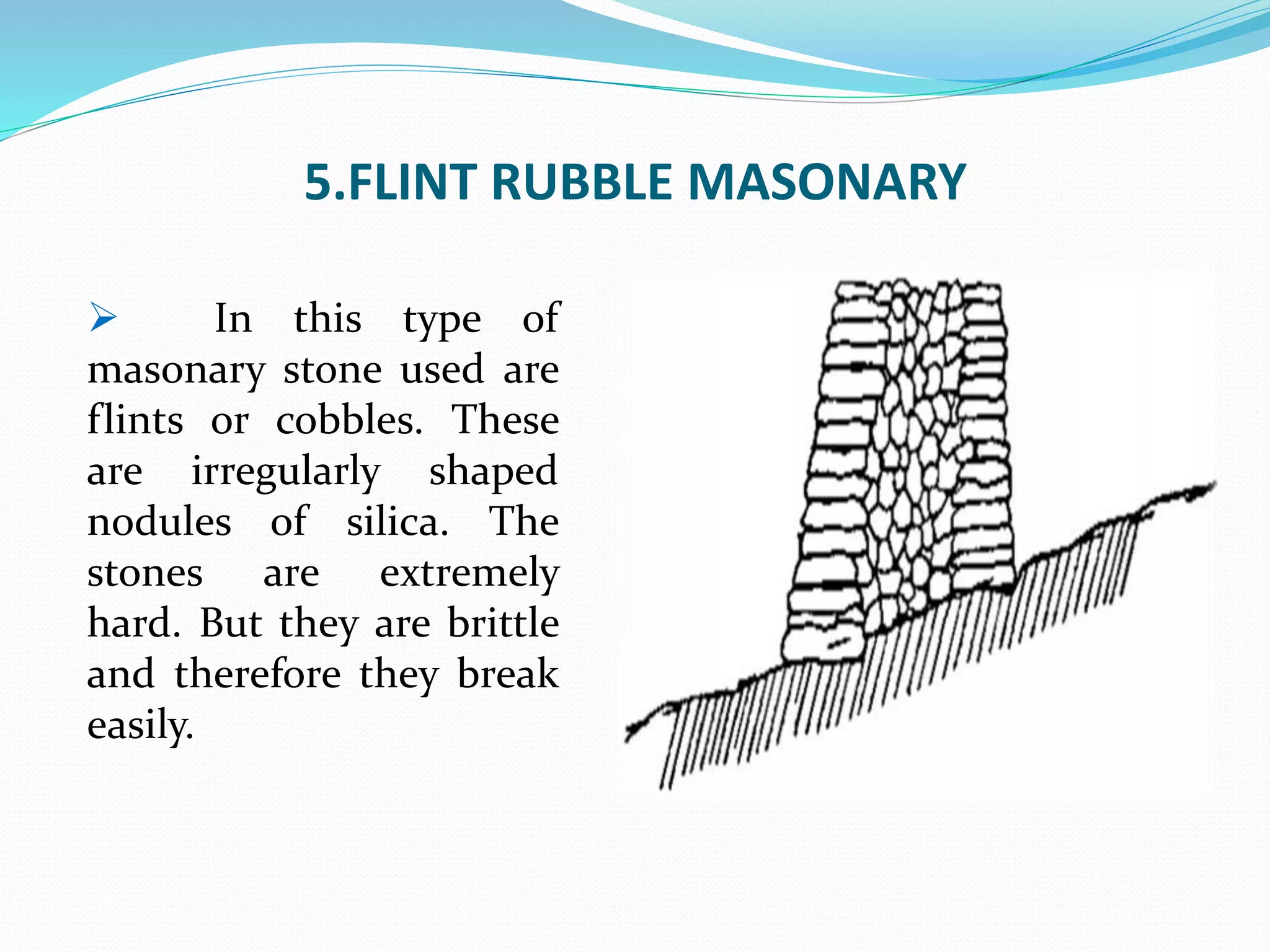 Masonry construction (Building Construction) | PPTX