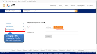 Buyer Module GeM 3.0- Secondary User Creation Defence | PDF