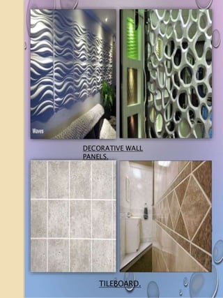 TYPES OF WALL PANELS. | PPTX