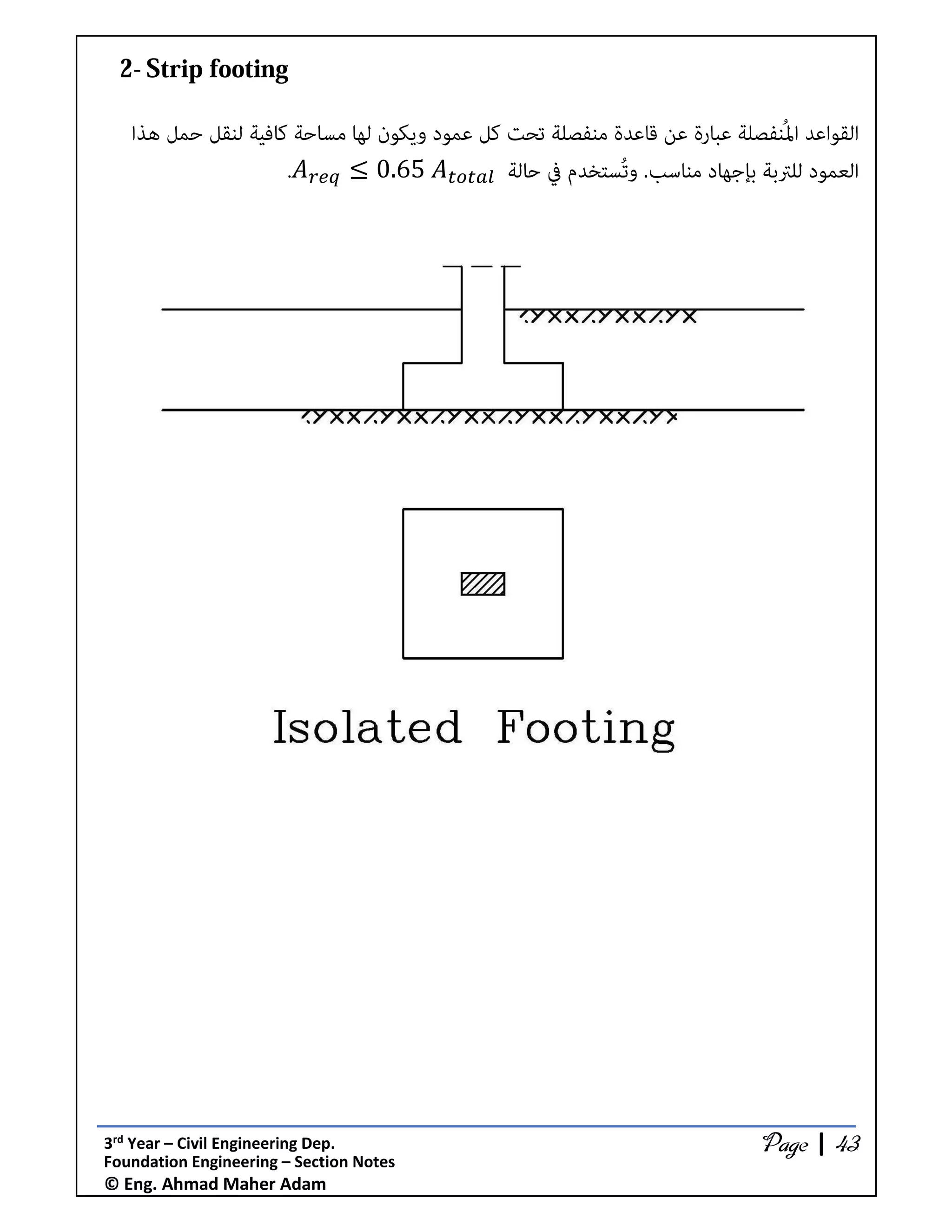 Bearing capacity of soil under shallow foundation | PDF | Civil ...