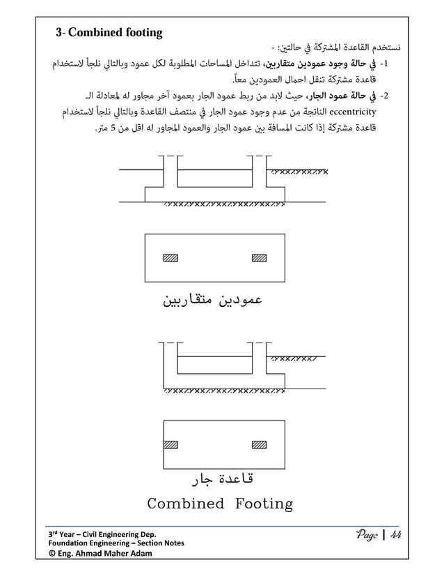 Bearing capacity of soil under shallow foundation | PDF | Civil ...